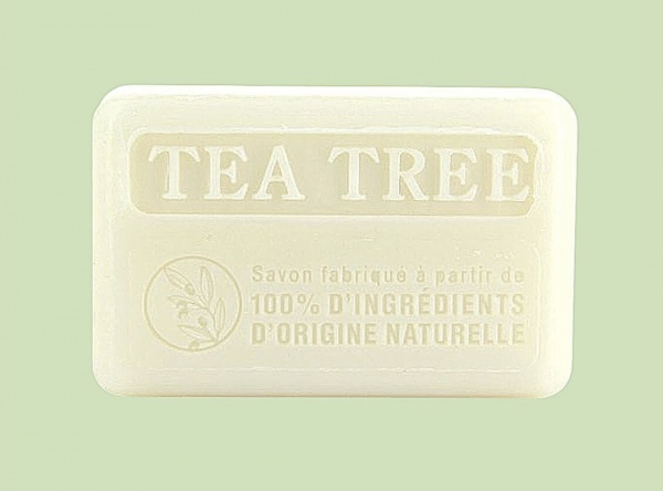 100% Natural French Soaps: No parabens, no chemicals.